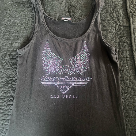 Harley-Davidson | Tops | Black Tank Top Harley Davidson | Poshmark